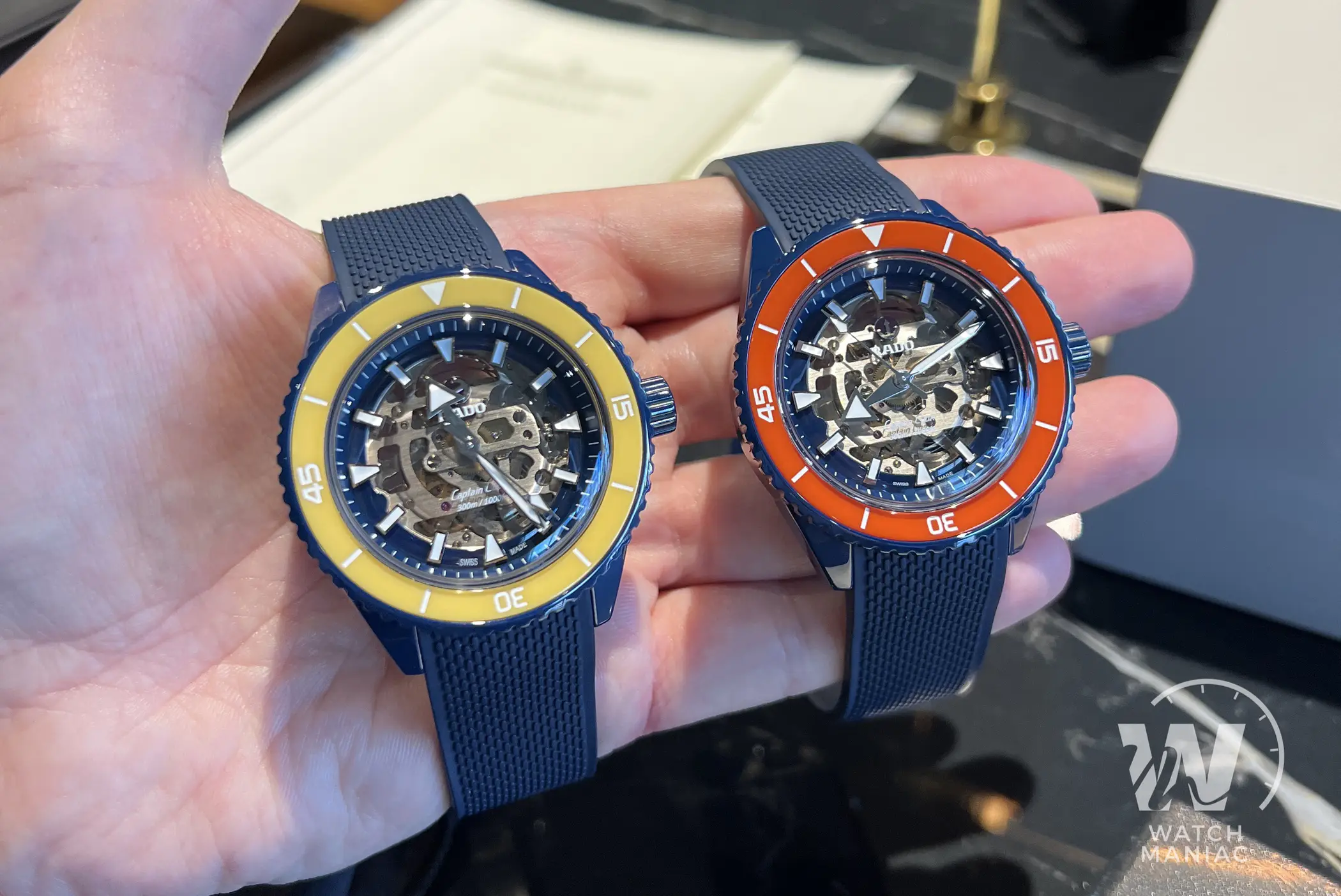 Rado Captain Cook High-Tech Ceramic Skeleton - WatchManiac